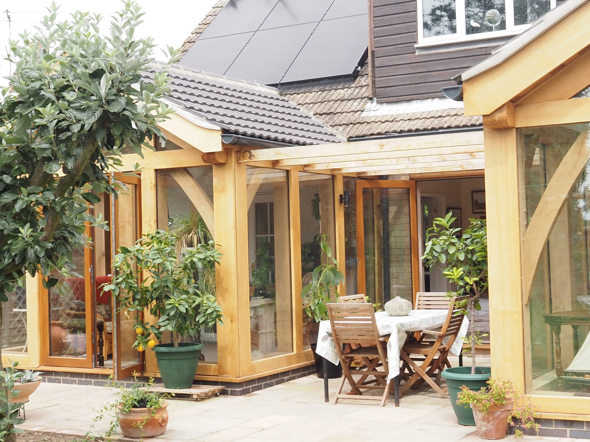 North Willingham Double Orangery - Top Barn Timber Frames