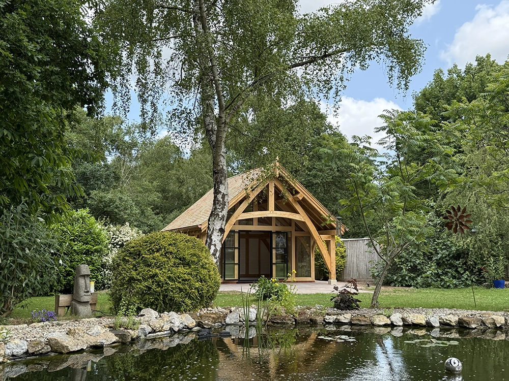 Luxury Oak Framed Summer House – Caistor - Top Barn Timber Frames